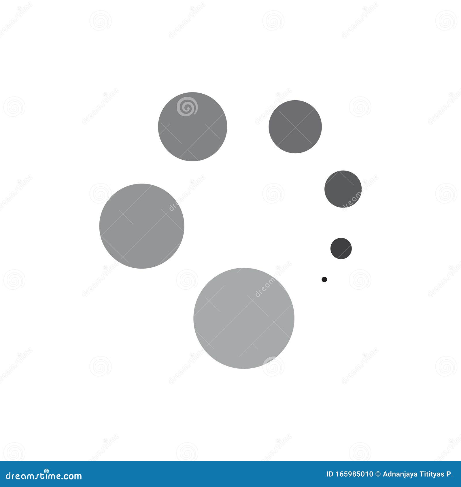 Circle Motion Round Objects Logo Vector Stock Vector - Illustration of ...