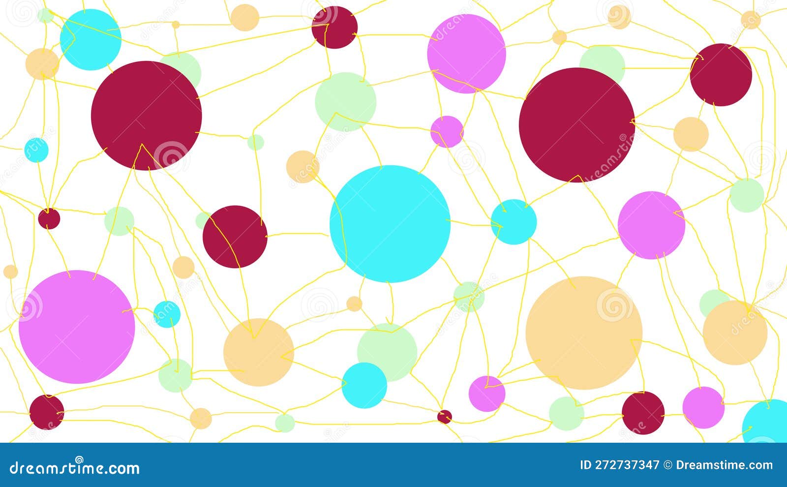 Circle Multicolor Colorful Background Wallpaper Stock Illustration ...