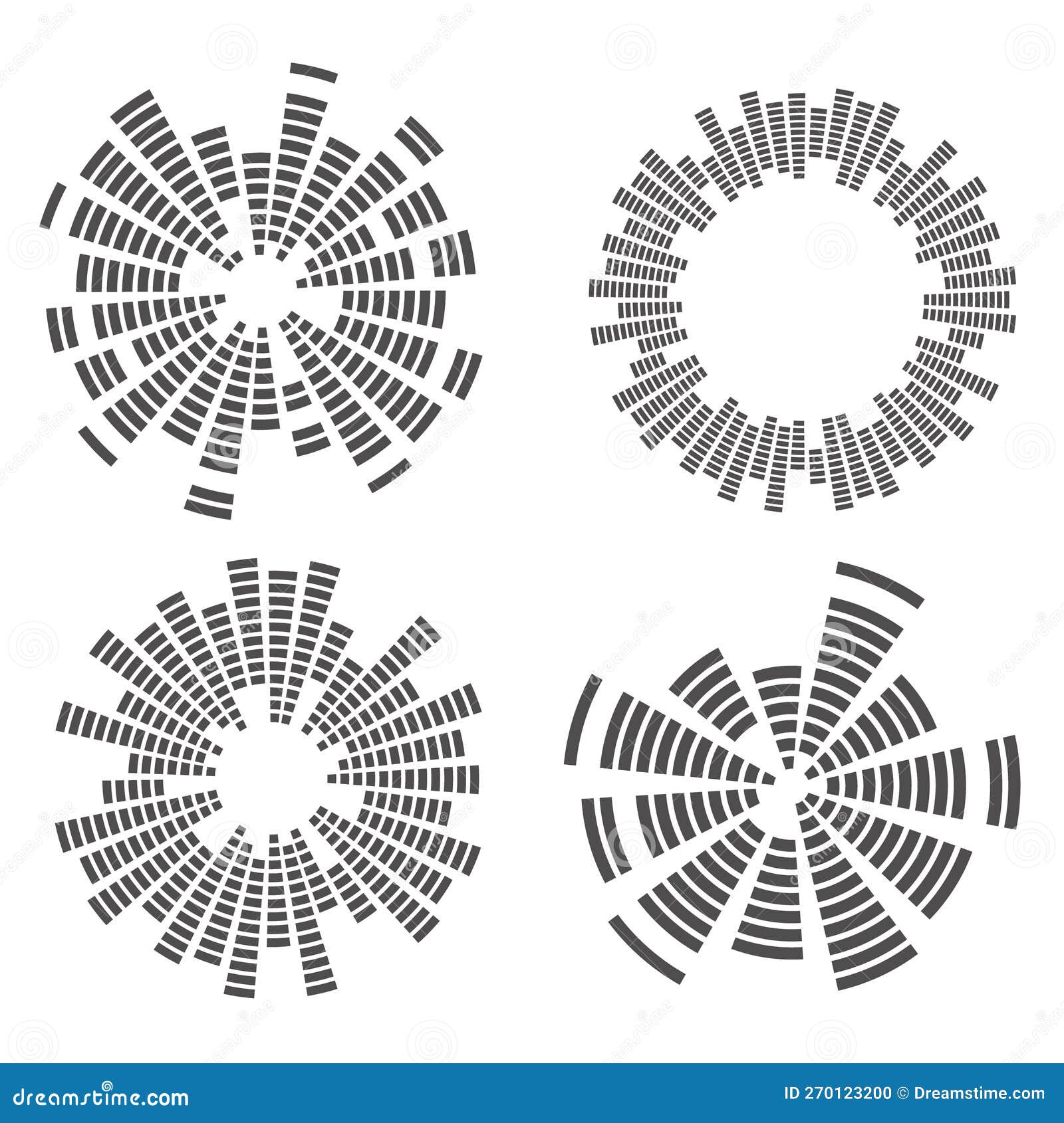 Soundwave Shape For Virtual Voice Assistant. Abstract Acoustic Wave And ...