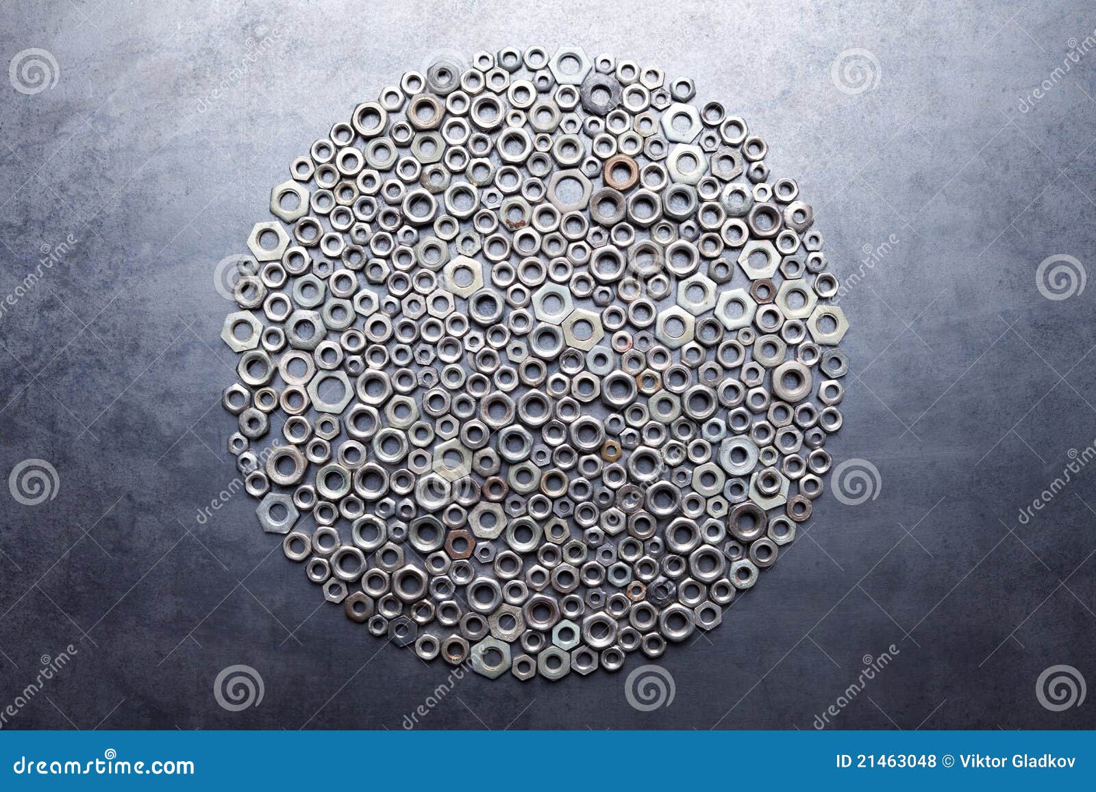 Circle from nuts stock photo. Image of ring, fasten, fastener - 21463048
