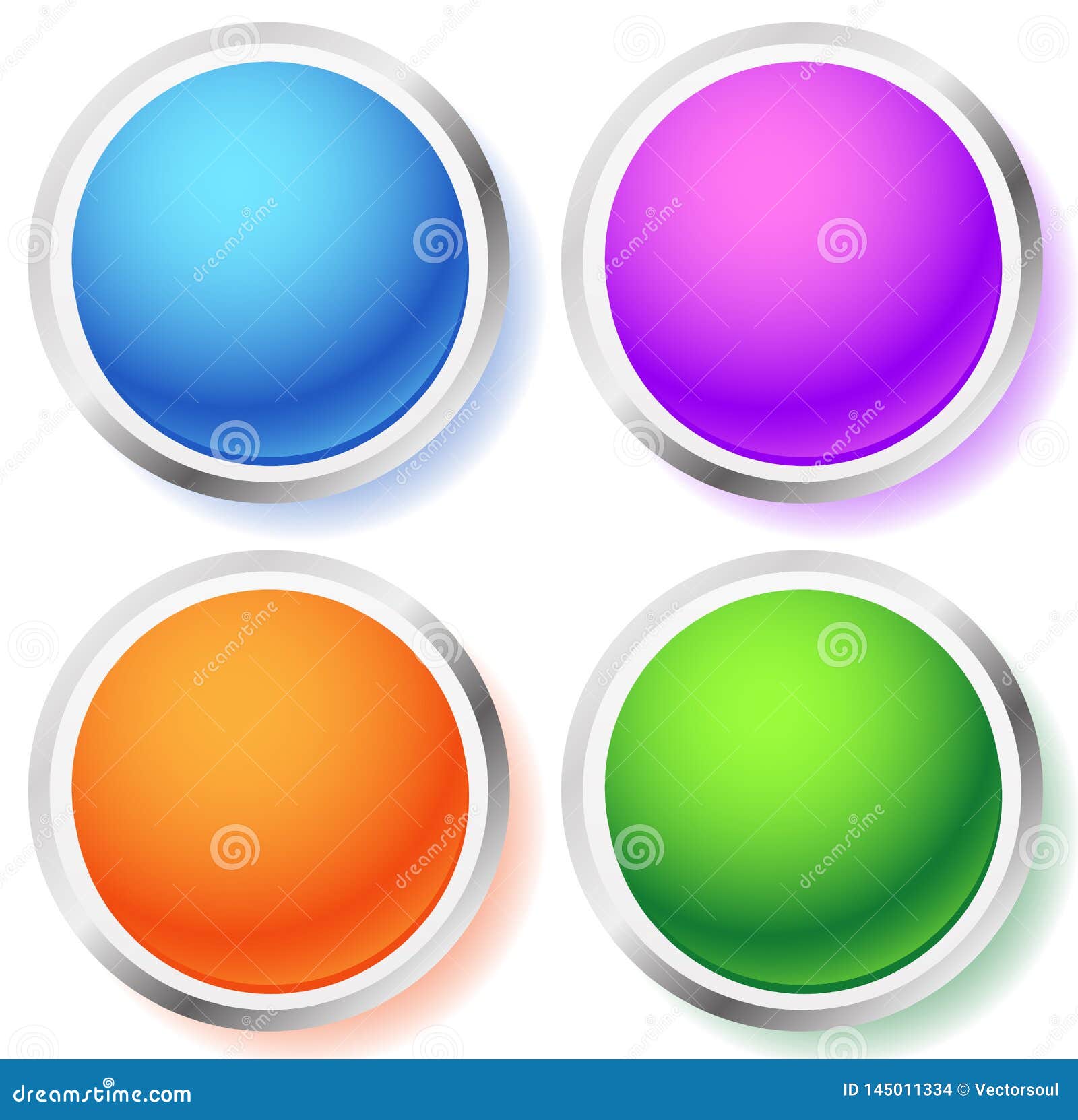 Circle, orb icons stock vector. Illustration of shadow - 145011334