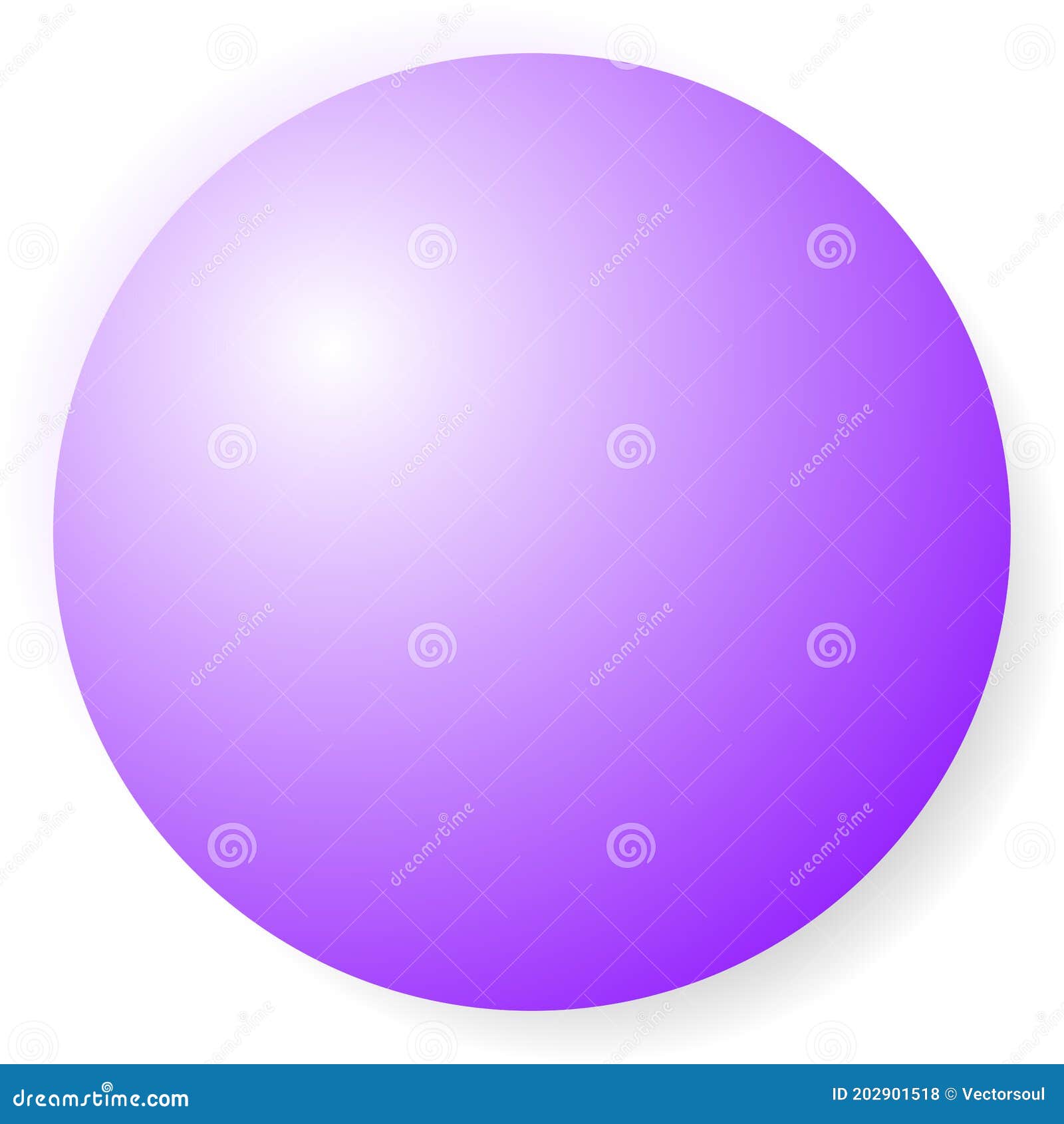 Circle, Orb, Sphere with Blank / Empty Space Stock Vector ...