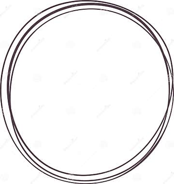 Circle Outline Frame stock vector. Illustration of element - 319734158
