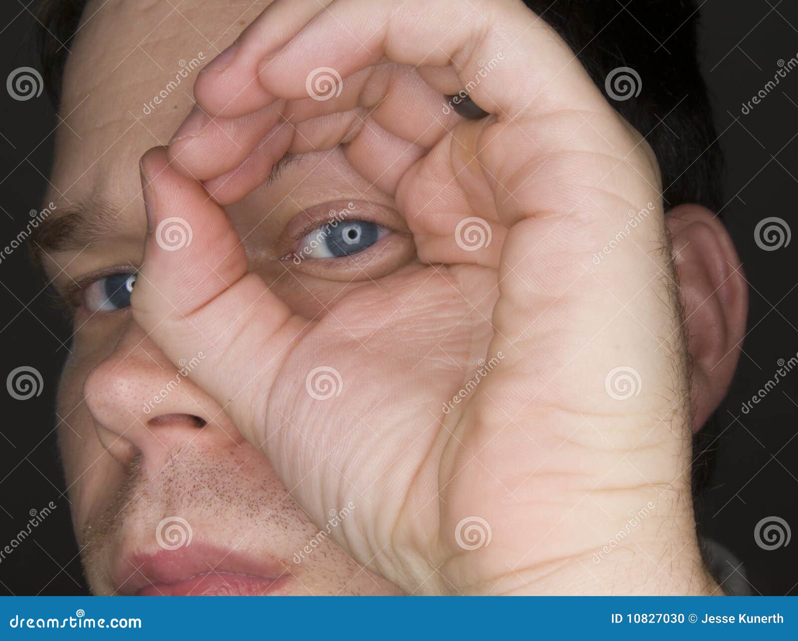 Circle Over Eye stock photo. Image of close, ring, circle - 10827030