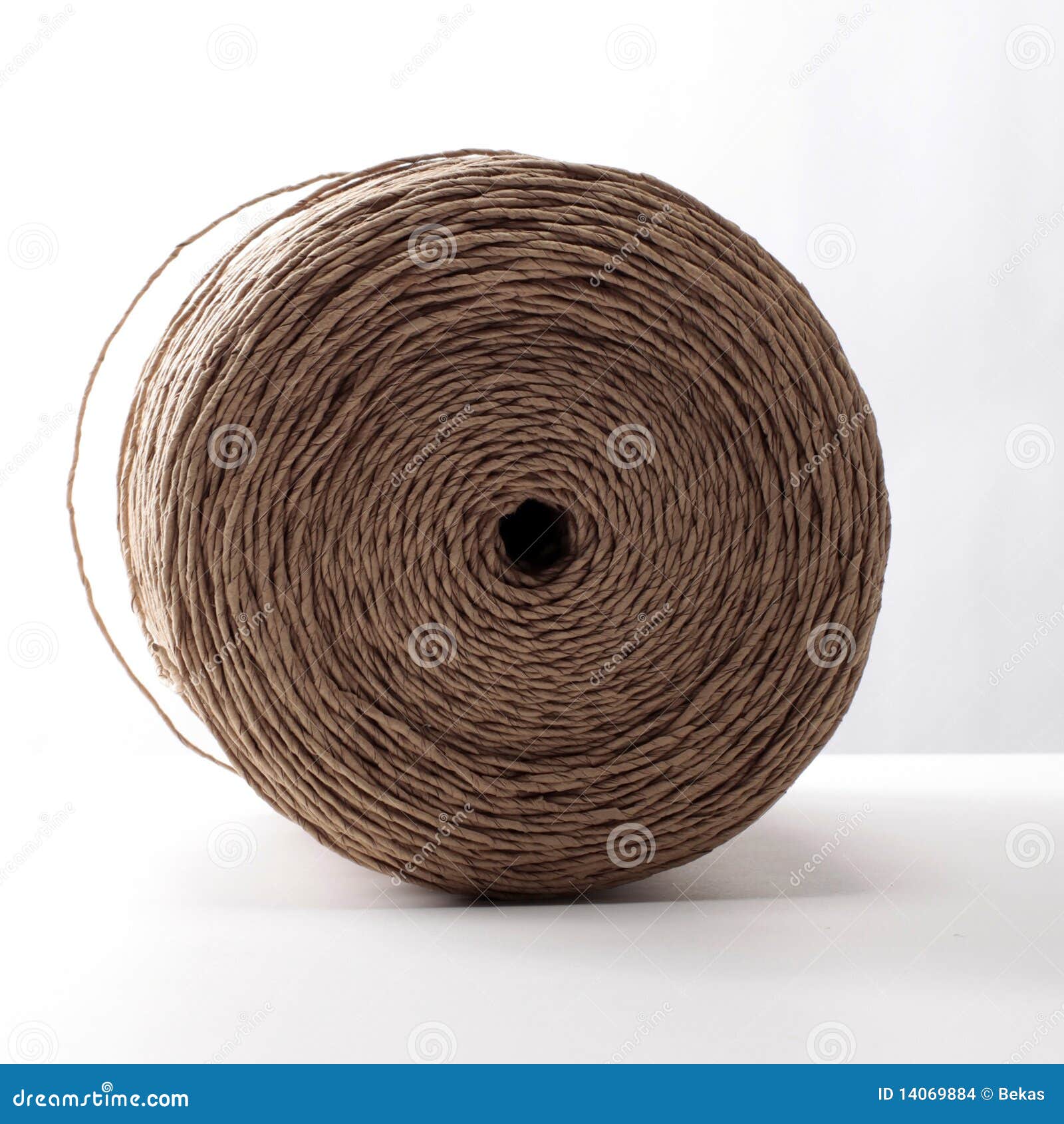 Circle of paper cord stock photo. Image of texture, twisted - 14069884