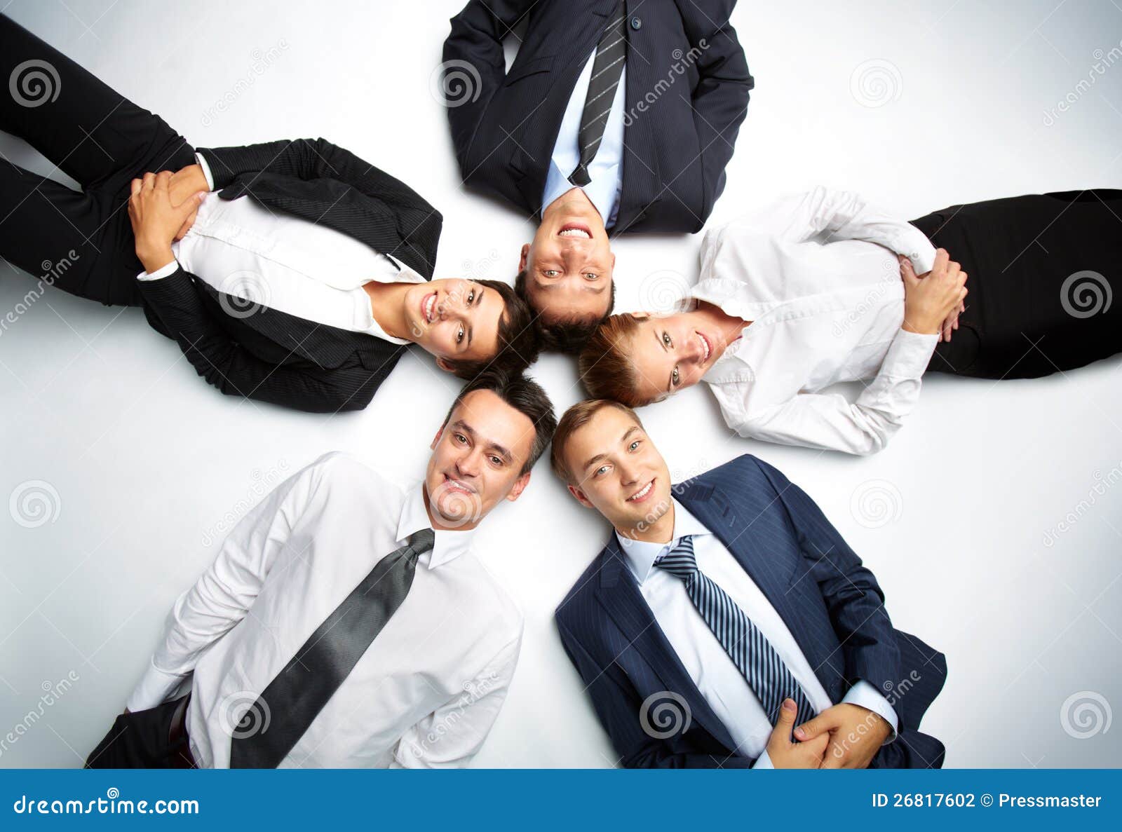 Circle of partners stock photo. Image of corporation - 26817602