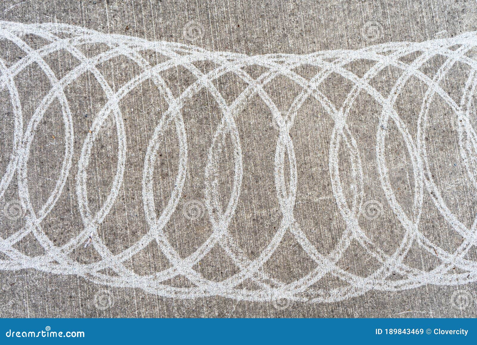 Circle Pattern in Cement for Texture Overlay Stock Image - Image of ...