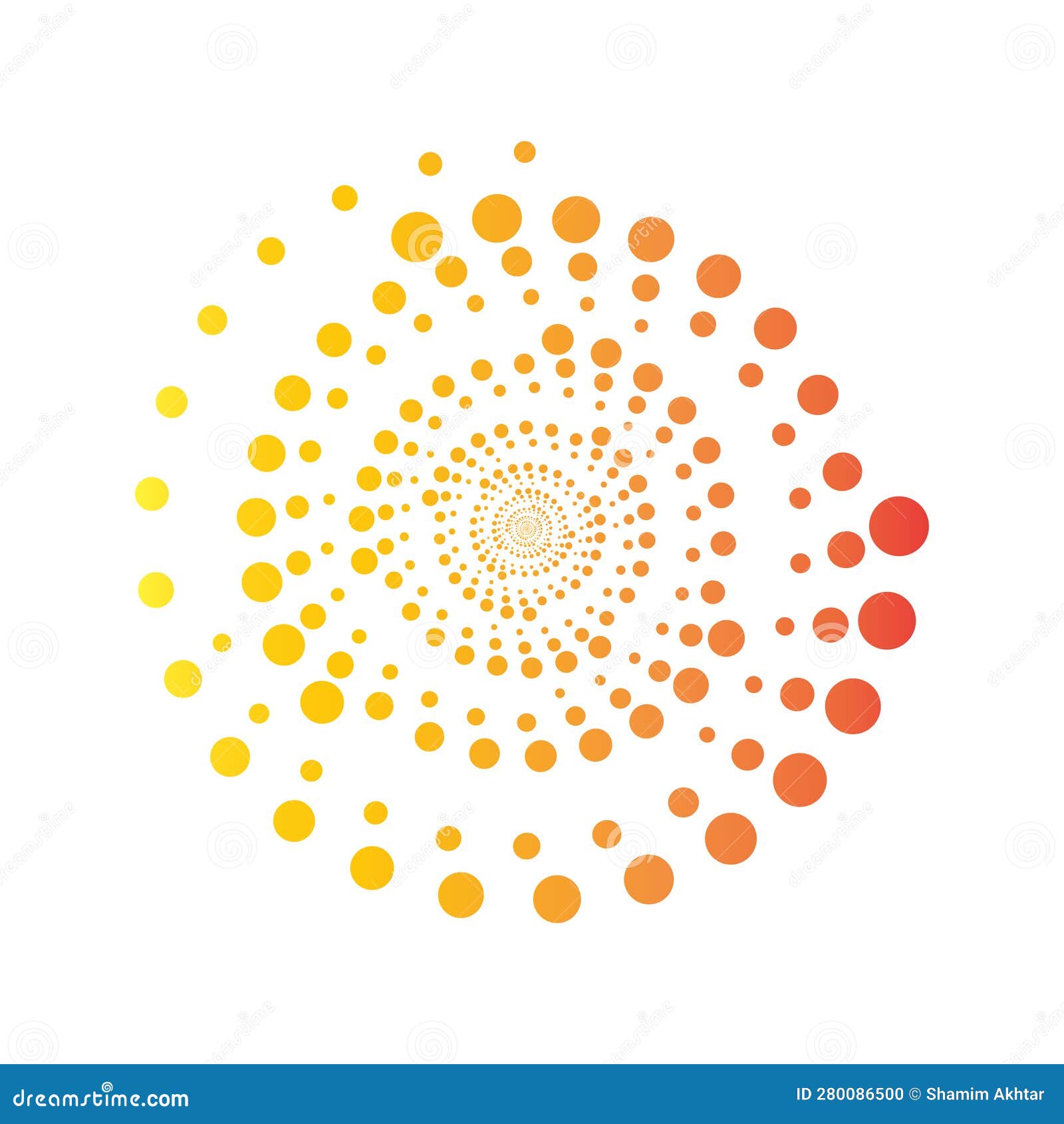 Circle Pattern. Circular Abstract Design Element Stock Vector ...