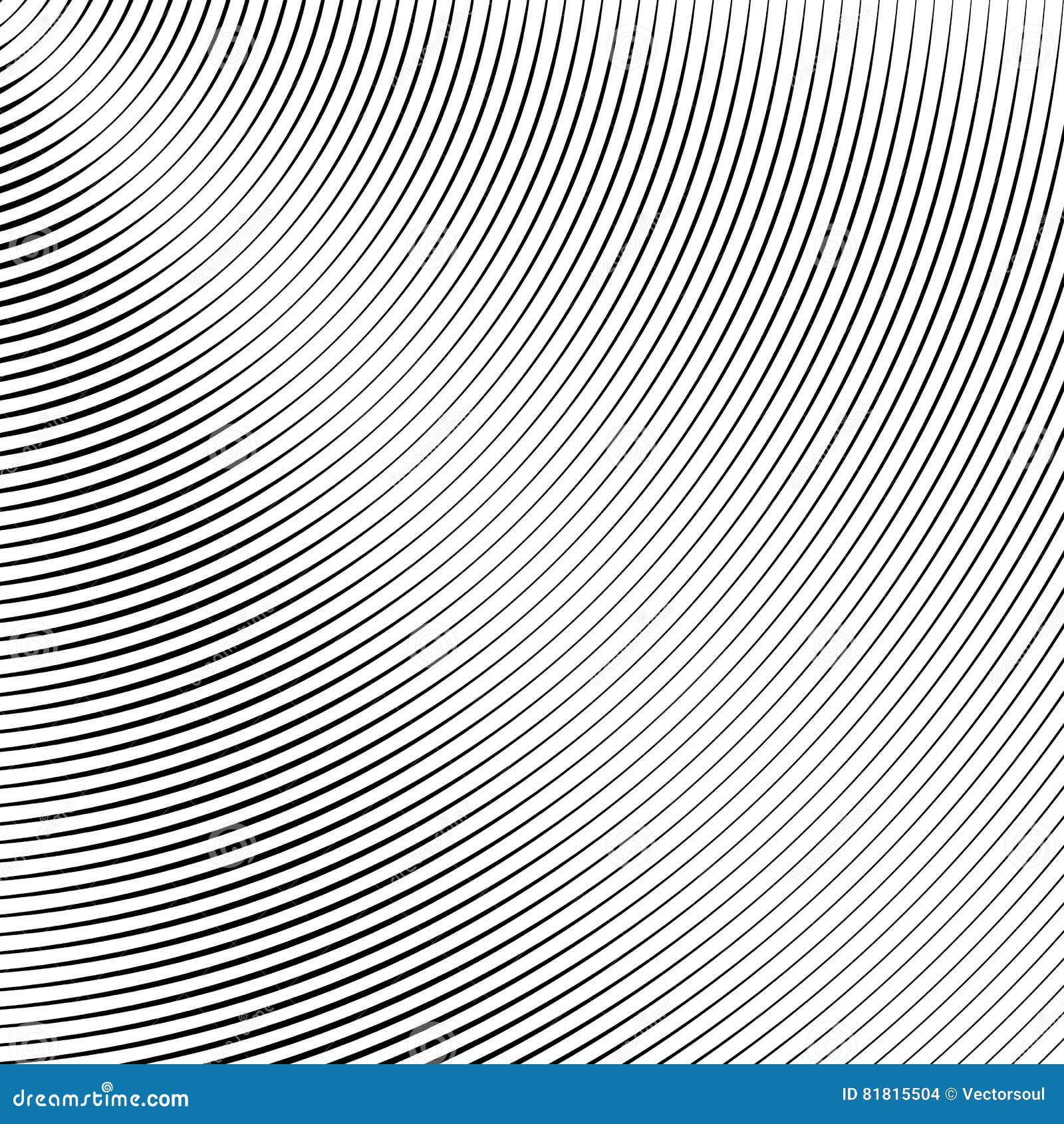 Circle Pattern with Dynamic, Irregular Lines. Geometric Circular Stock ...