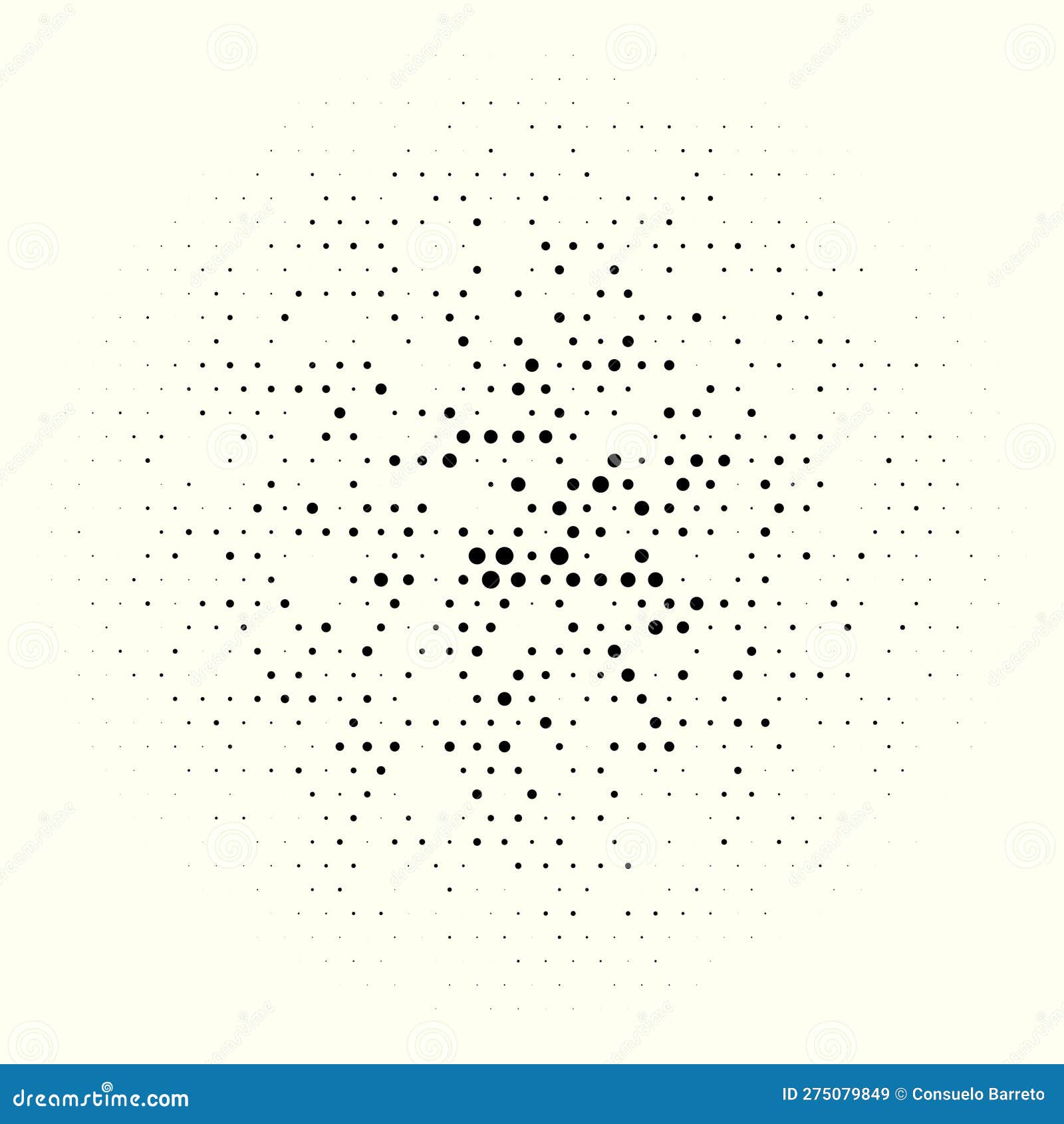 Circle Pattern Fading To Edge Stock Vector - Illustration of light ...