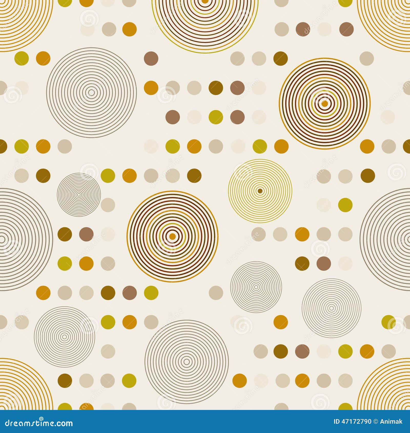 Circle Pattern. Modern Stylish Texture Stock Vector - Illustration of ...