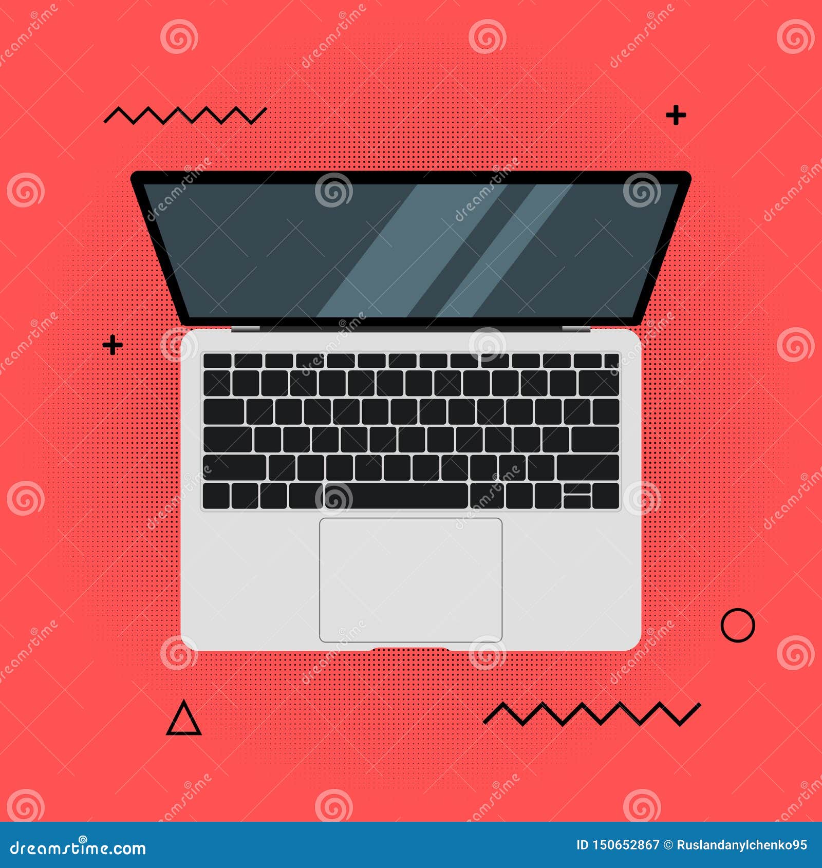 Circle Pattern is Notebook, Macbook, Netbook Icon for Business ...