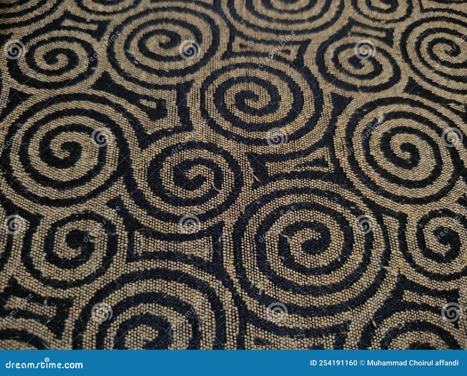 Circle Pattern for a Unique Floor Stock Photo - Image of hardwood ...