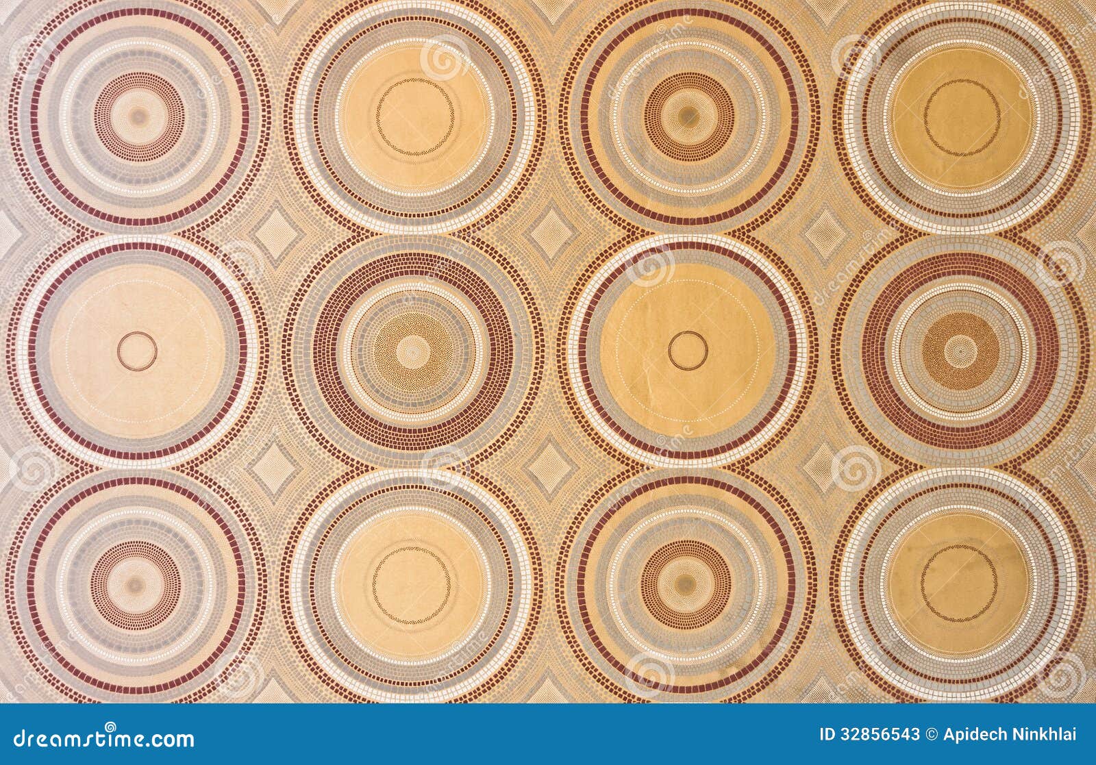 Circle pattern wallpaper stock illustration. Illustration of circle ...