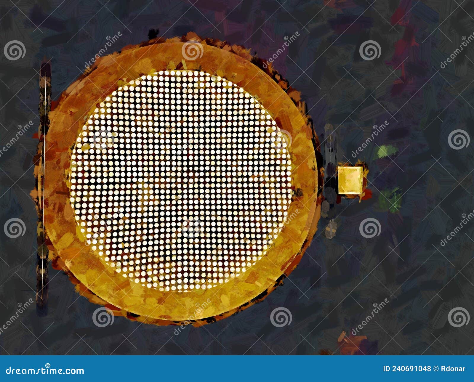 Circle Translucent Glass Texture Stock Photography | CartoonDealer.com ...