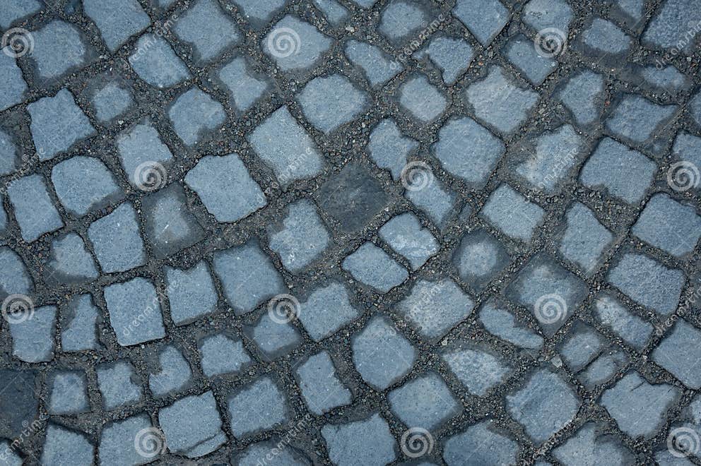 Paving Stone Pattern on the Ground Stock Image - Image of architecture ...