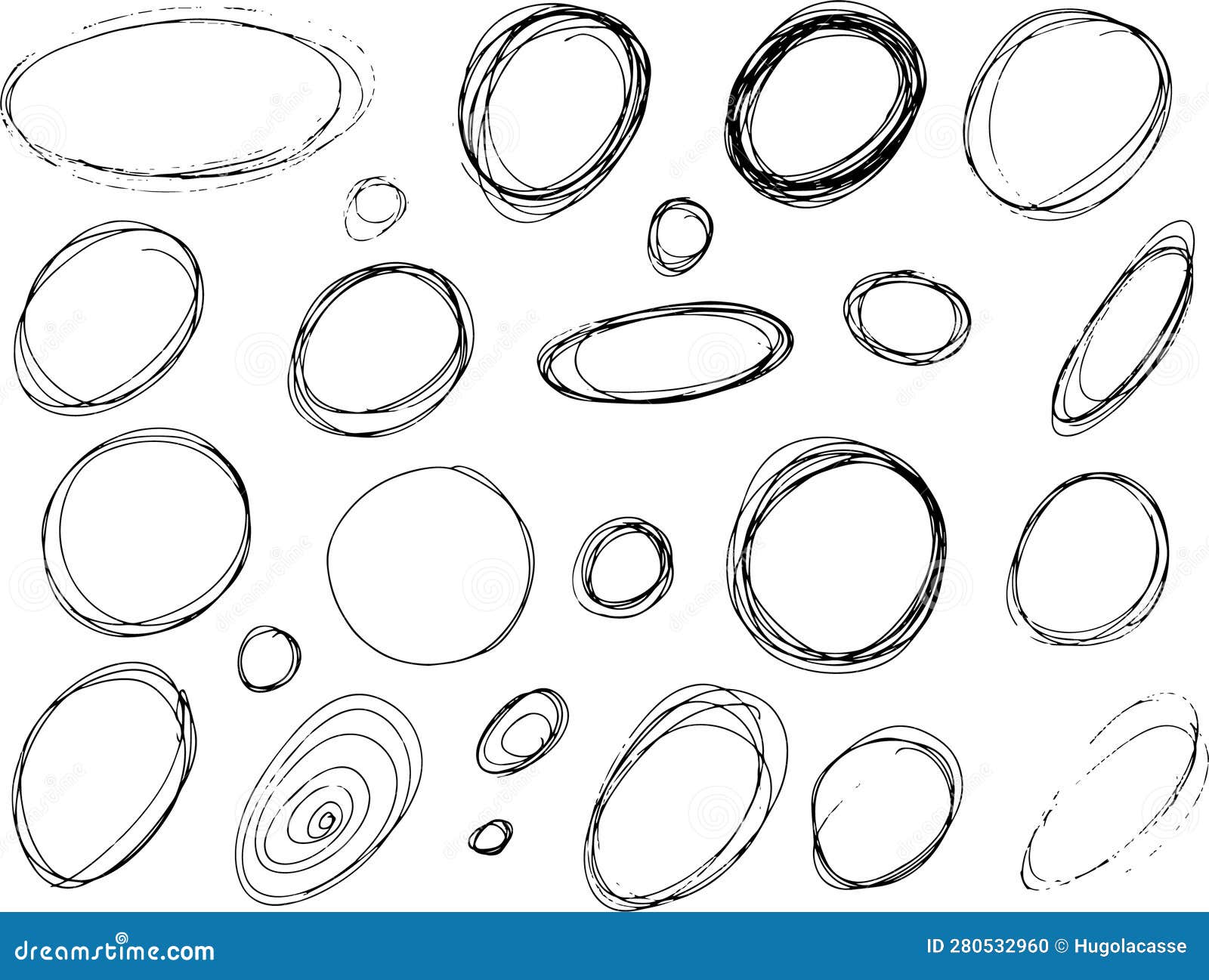 Circle Pencil Cartoon Vector | CartoonDealer.com #26527227
