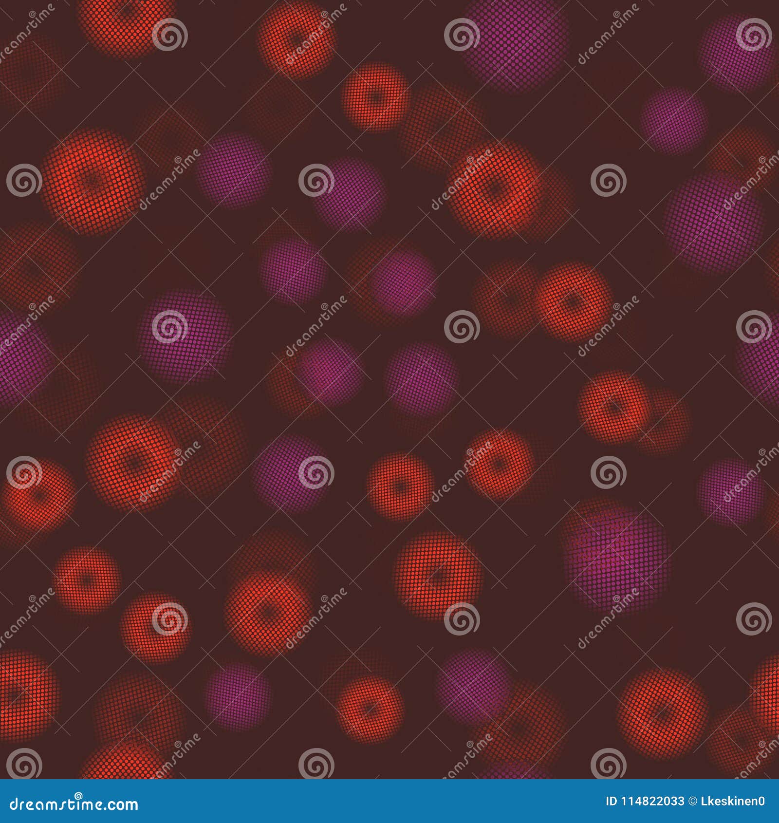 Circle Perforation 3d Seamless Pattern Stock Vector - Illustration of ...