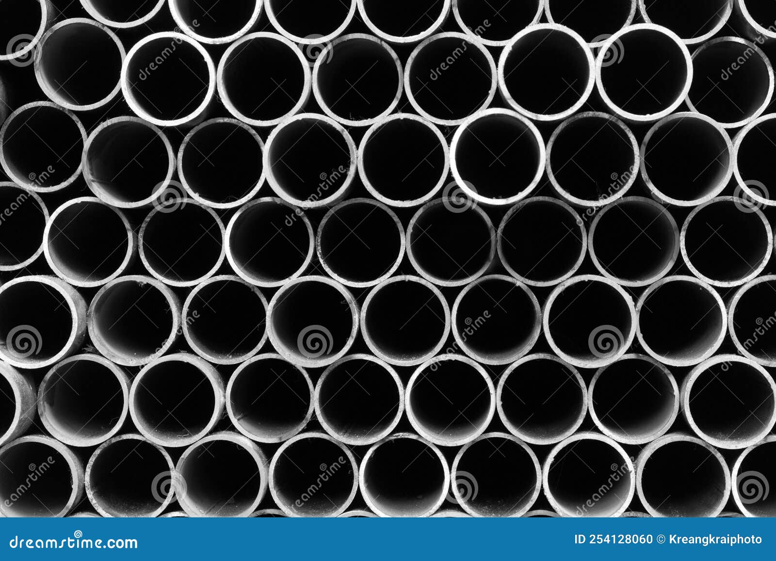 Circle of Pipe Industrial Texture Stock Photo - Image of repair ...