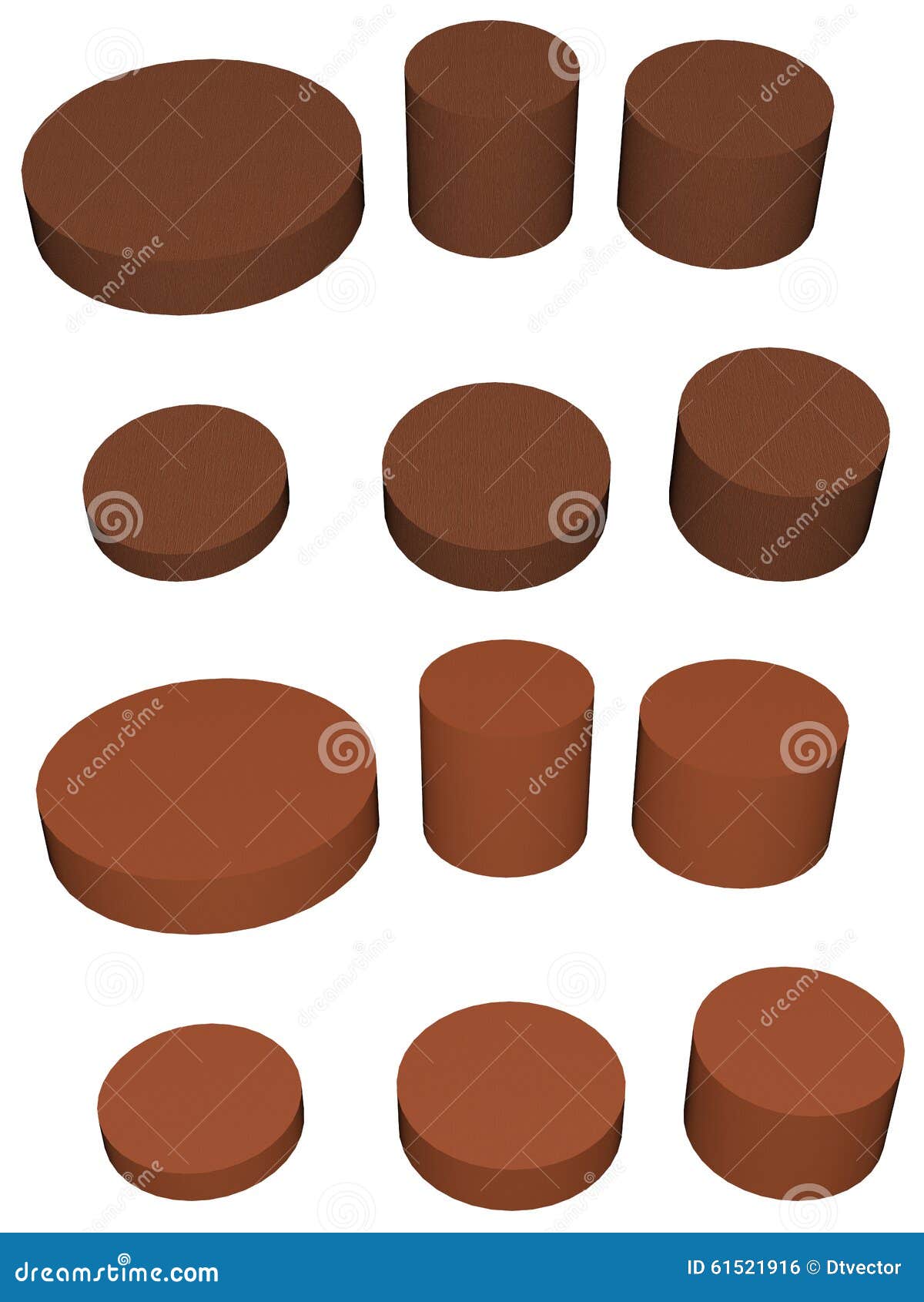 Circle platform set stock illustration. Illustration of childhood ...