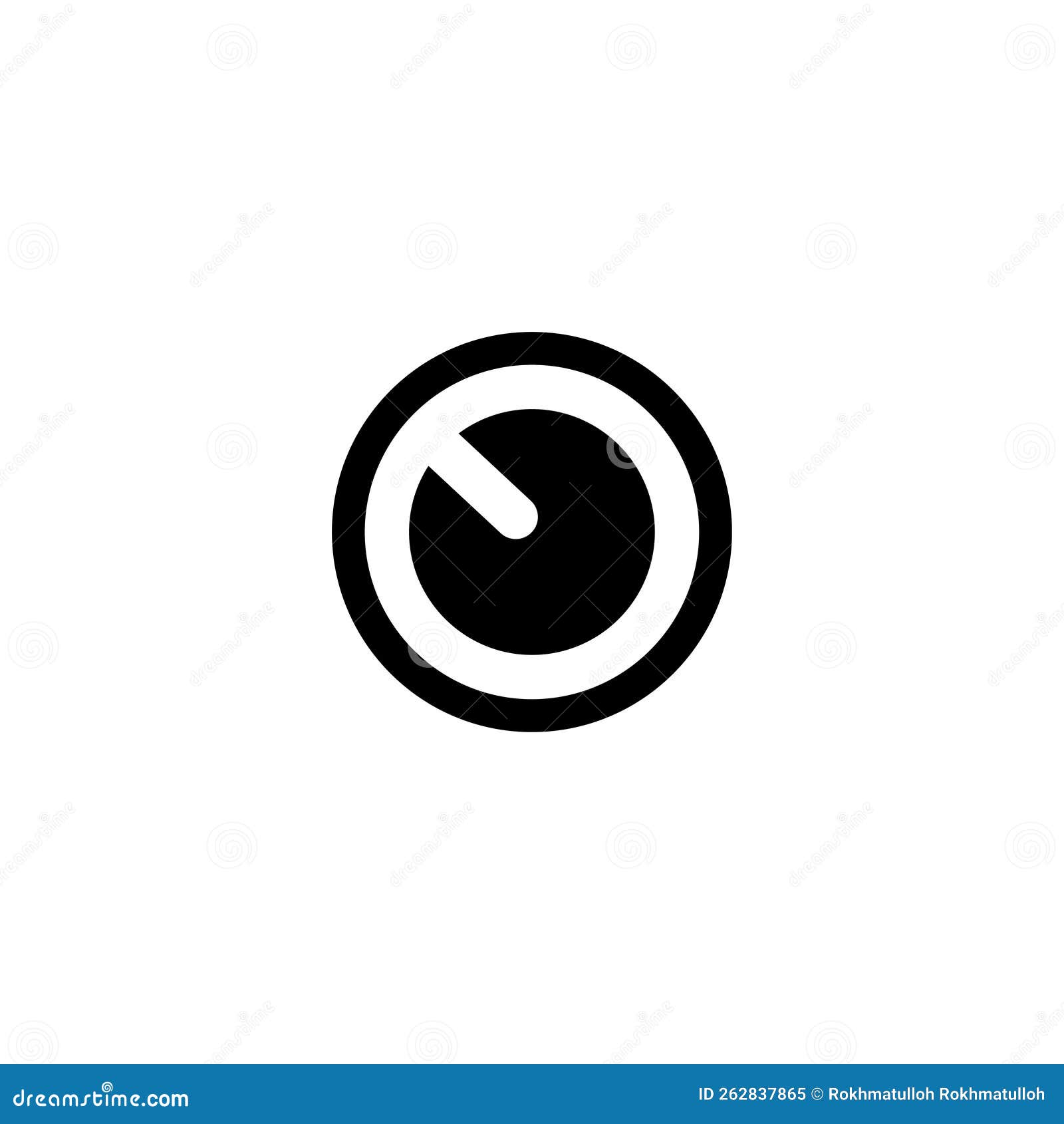 Circle Power Logo Letter Design Vector Template Stock Vector ...