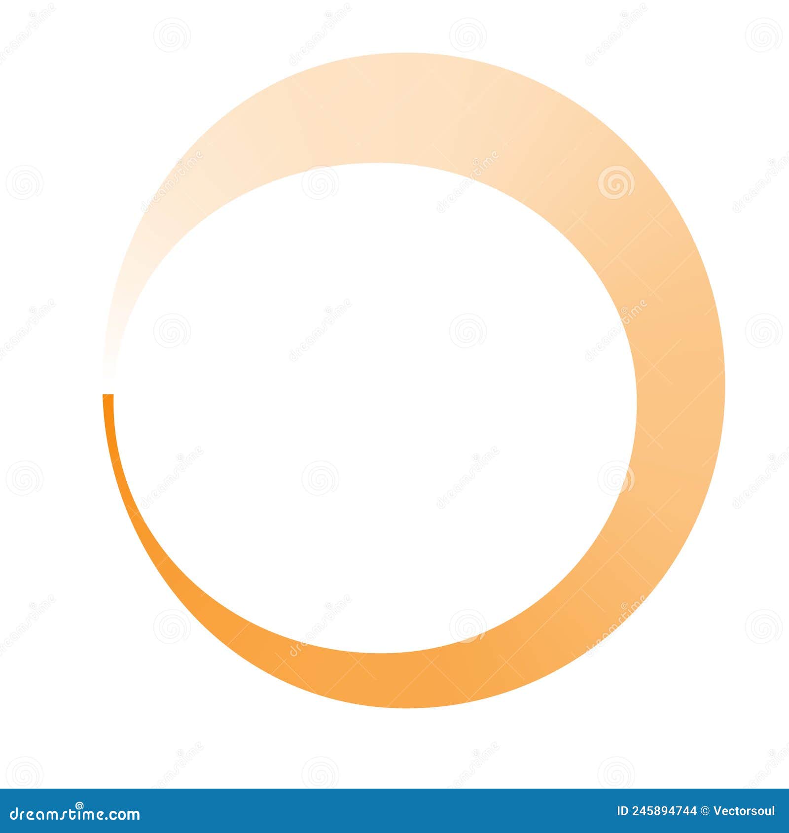 Circle Preloader, Buffer Shape. Circular Progress Bar Stock Vector ...