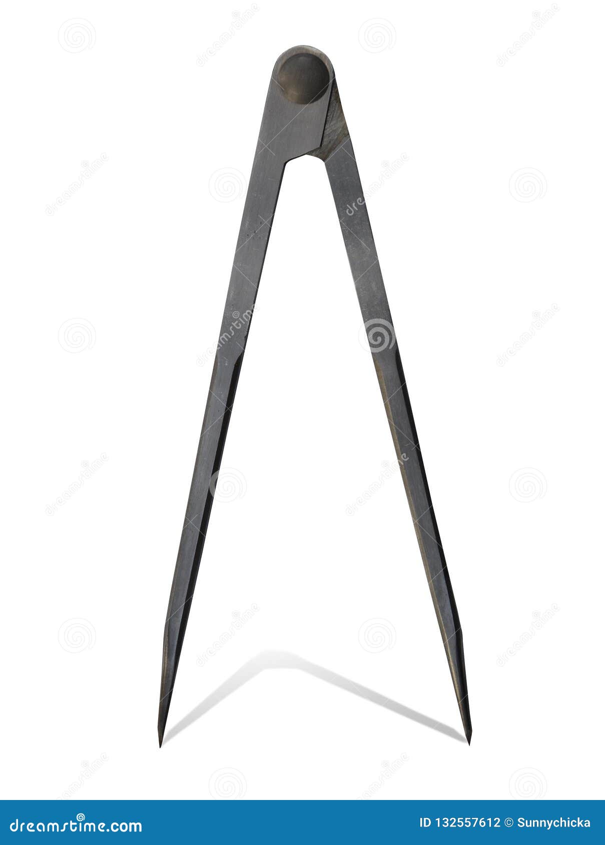 Circle Professional Measuring Tool Pen Work Hand Craft Stock Photo ...