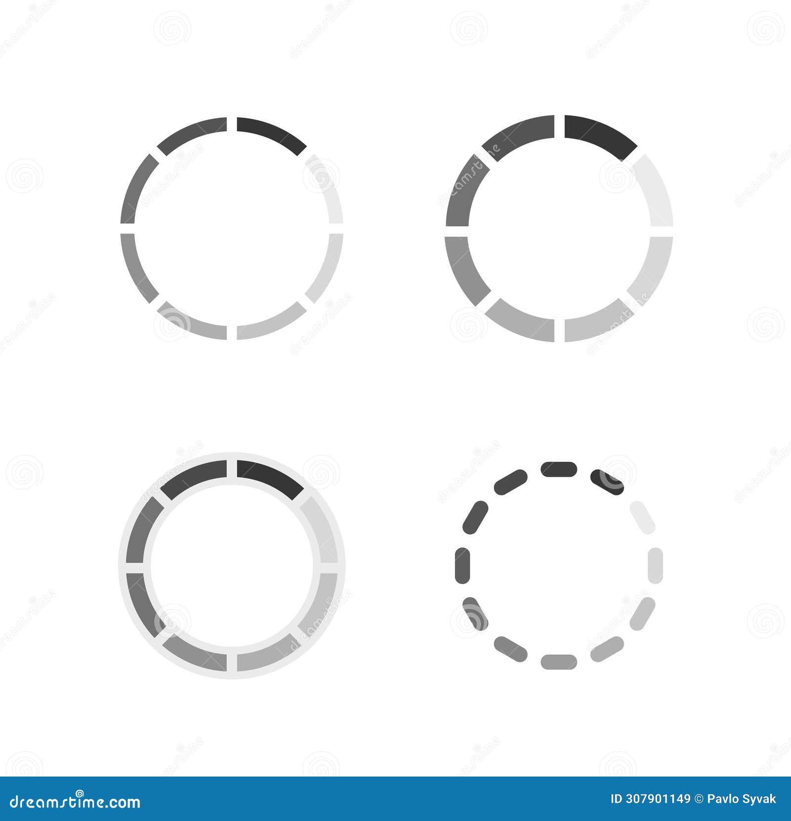 Uploading Circle Animated Illustration Stock Photo | CartoonDealer.com ...