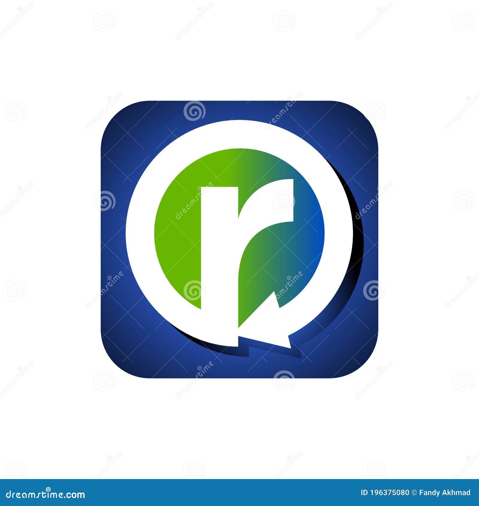 Circle R Initial Letter Logo Design Modern Tech Symbol Icon Vector ...