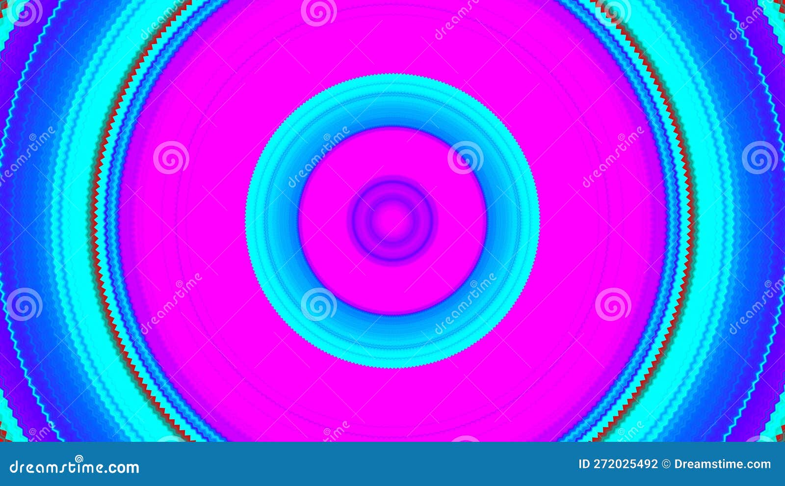 Circle Radio Wave Background Effect Stock Illustration - Illustration ...