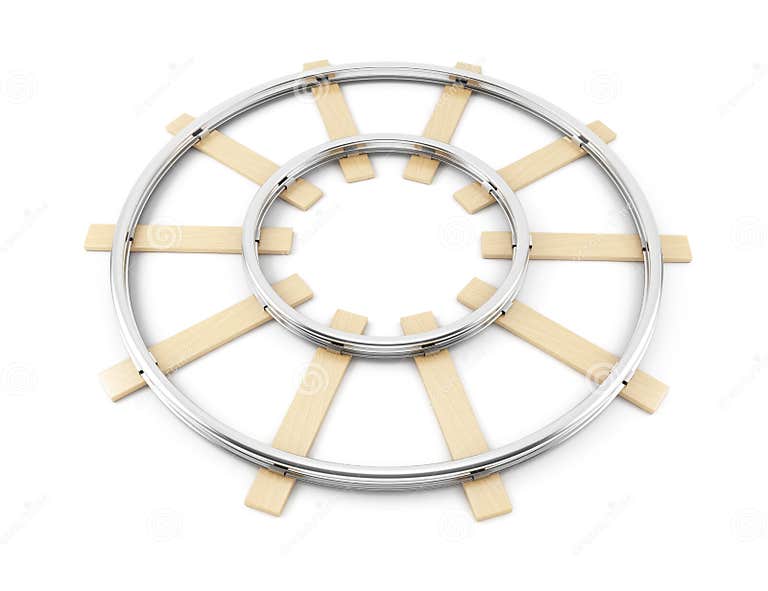 Circle rails stock illustration. Illustration of circle - 35512563