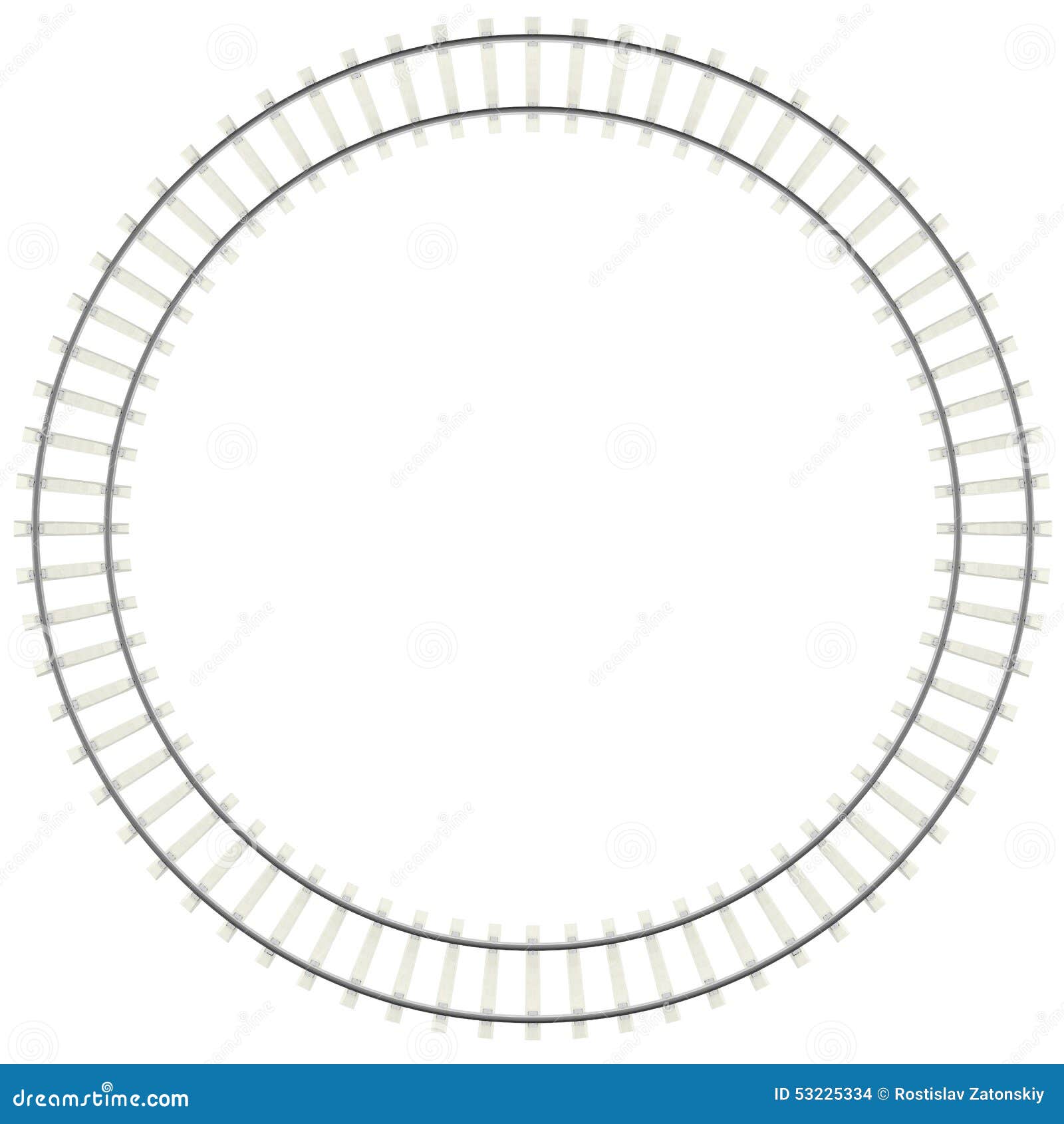 Infinity Railway Track Royalty-Free Stock Photo | CartoonDealer.com ...