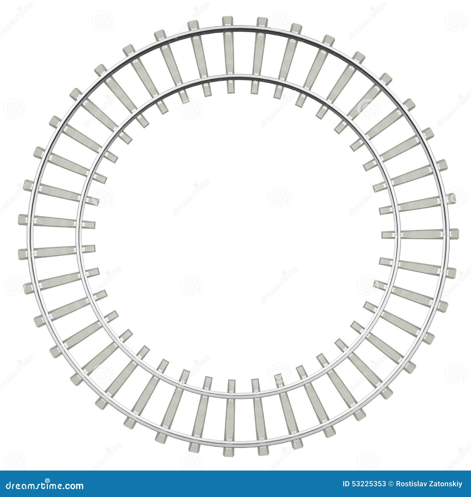 Infinity Railway Track Royalty-Free Stock Photo | CartoonDealer.com ...