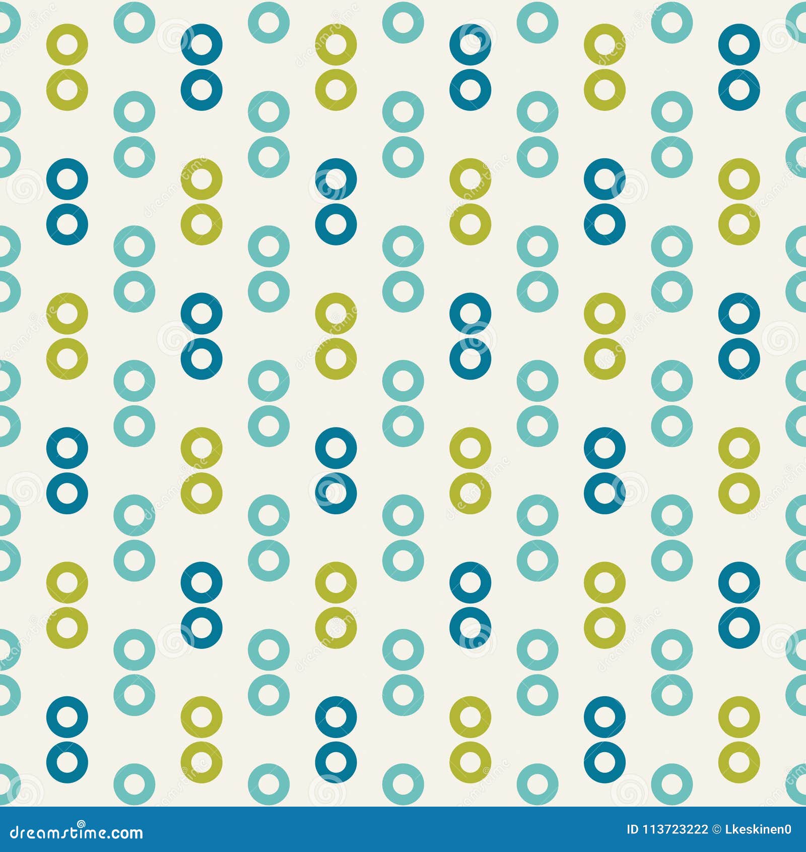 Circle Rain Drop Seamless Pattern Stock Vector - Illustration of baby ...