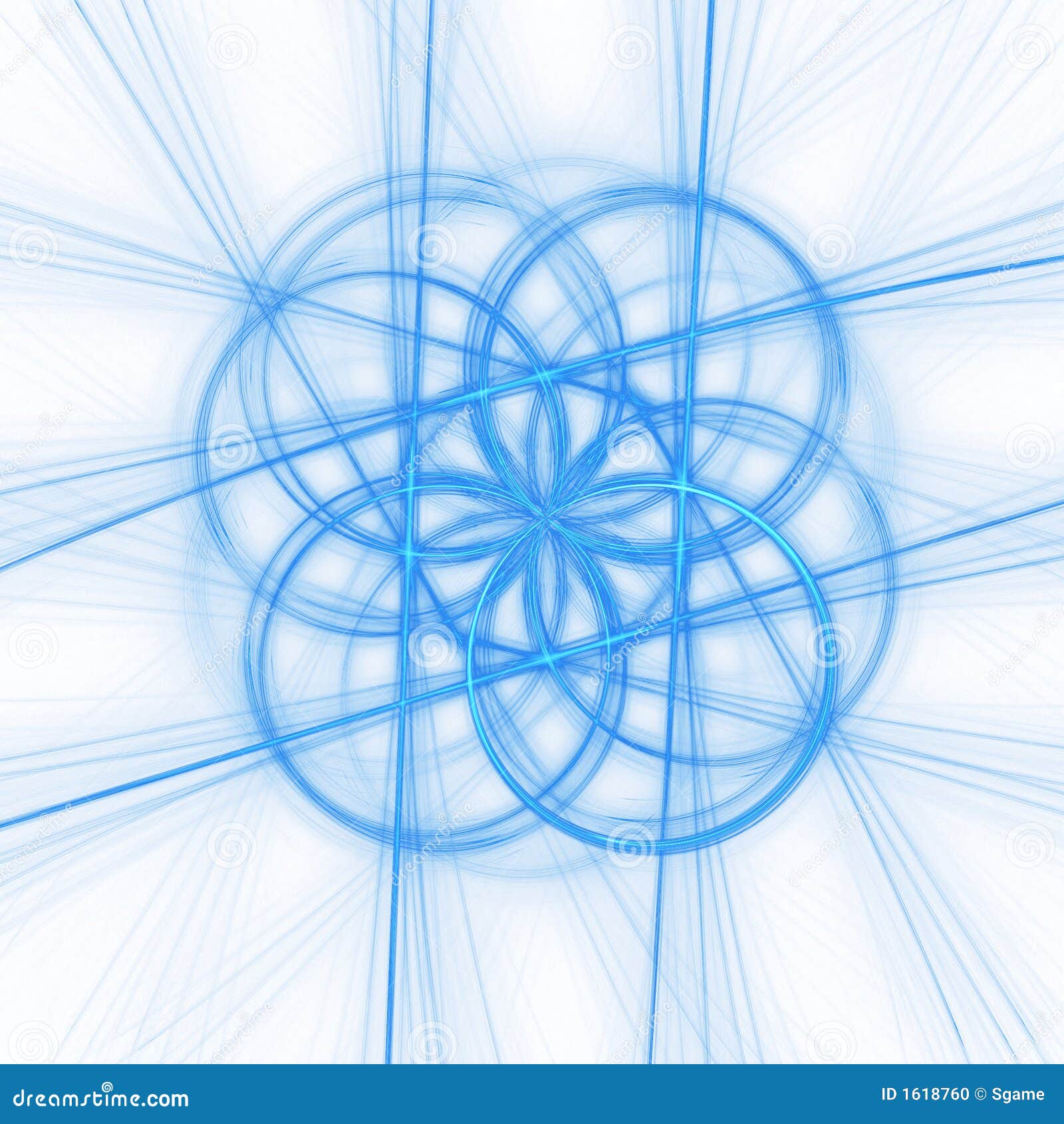Circle rays stock illustration. Illustration of fractal - 1618760