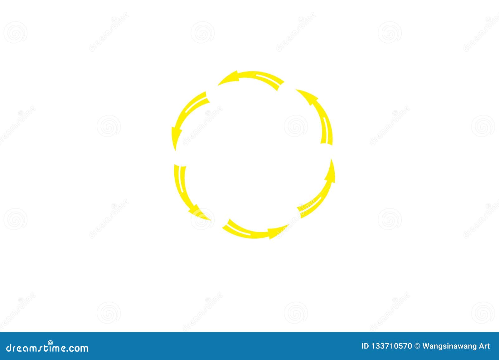Circle, Recycle Logo Designs Inspiration Isolated on White Background ...