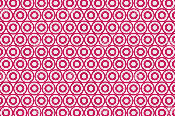 Circle Repeat Pattern Texture Design. Stock Vector - Illustration of ...
