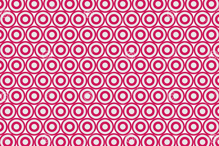 Circle Repeat Pattern Texture Design. Stock Vector - Illustration of ...