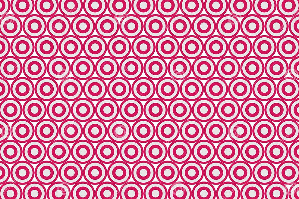 Circle Repeat Pattern Texture Design. Stock Vector - Illustration of ...