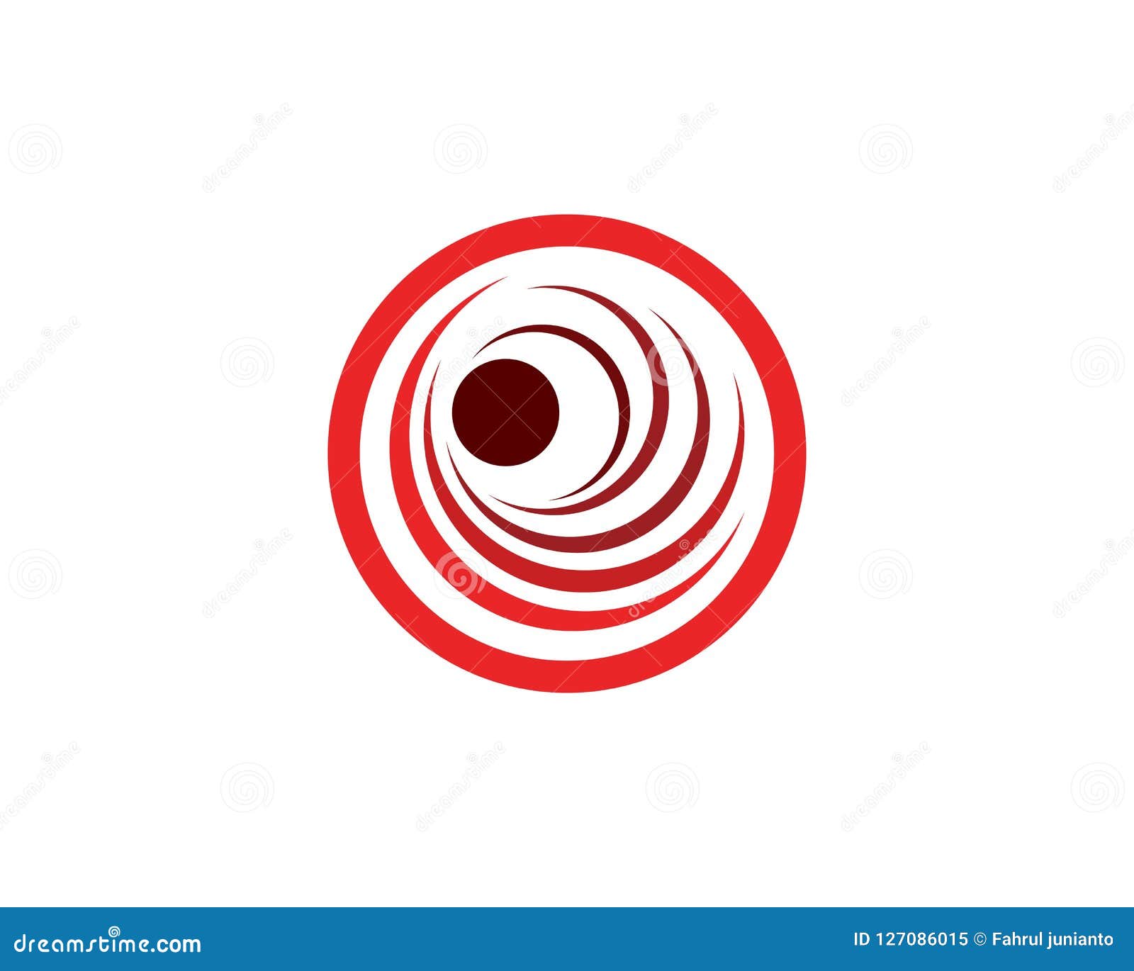 Circle Ring Icon Logo Vector Template Stock Vector - Illustration of ...