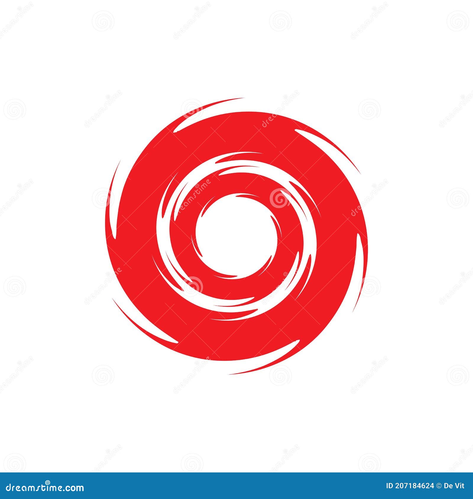 Circle ring logo design stock vector. Illustration of emblem - 207184624