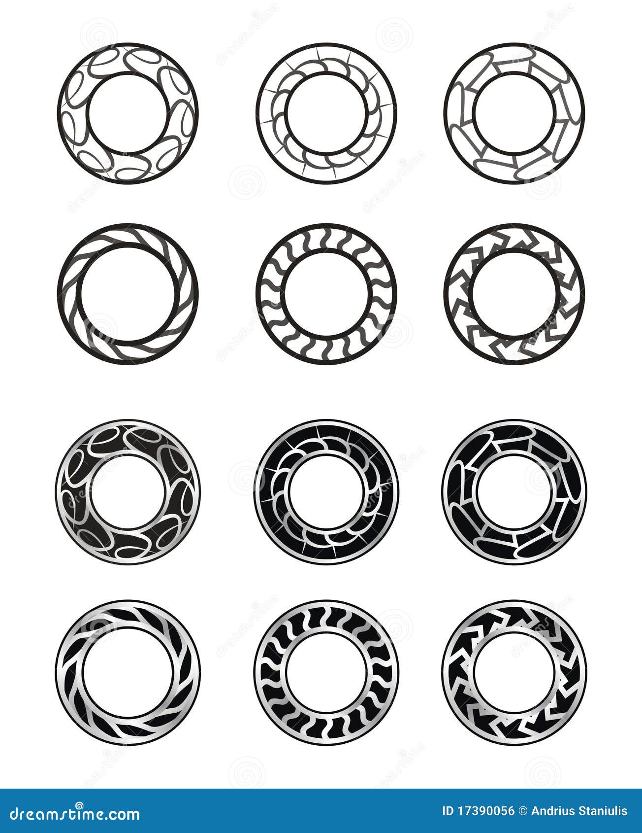Circle ring round () stock vector. Illustration of globe - 17390056