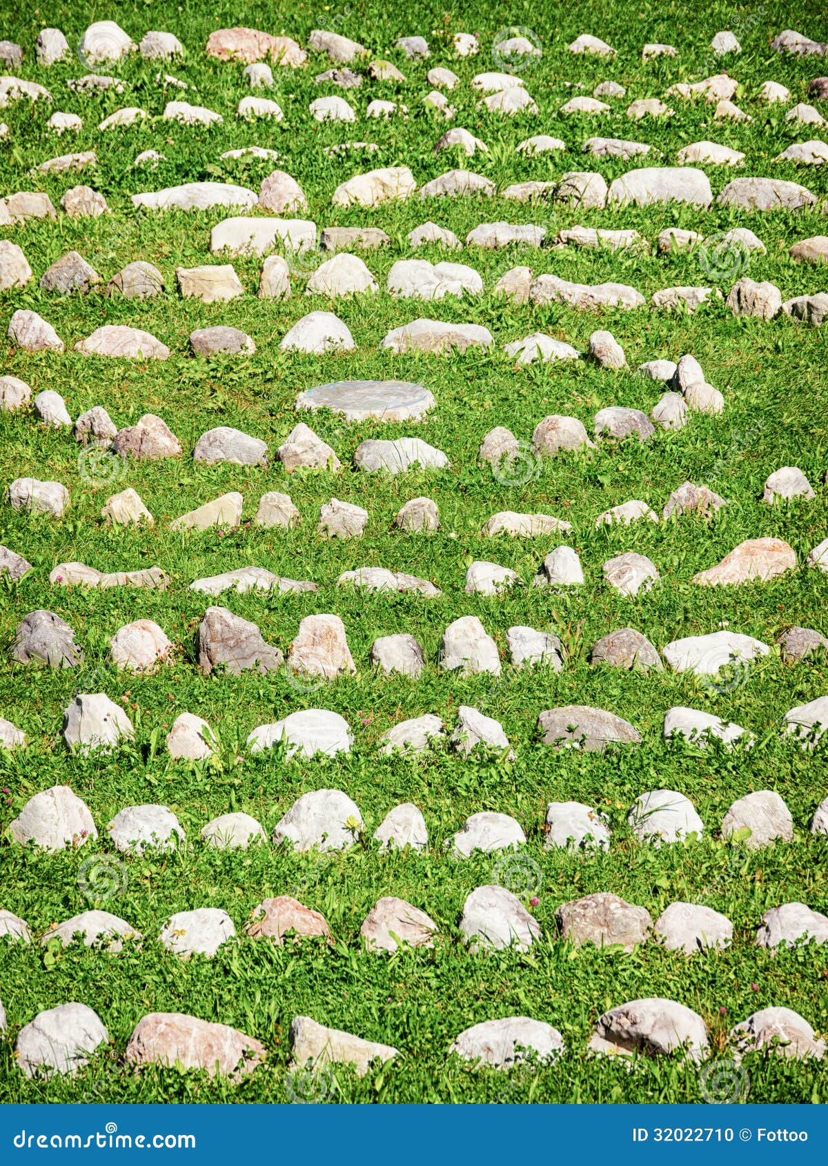 Circle of rocks stock photo. Image of gray, yard, nature - 32022710
