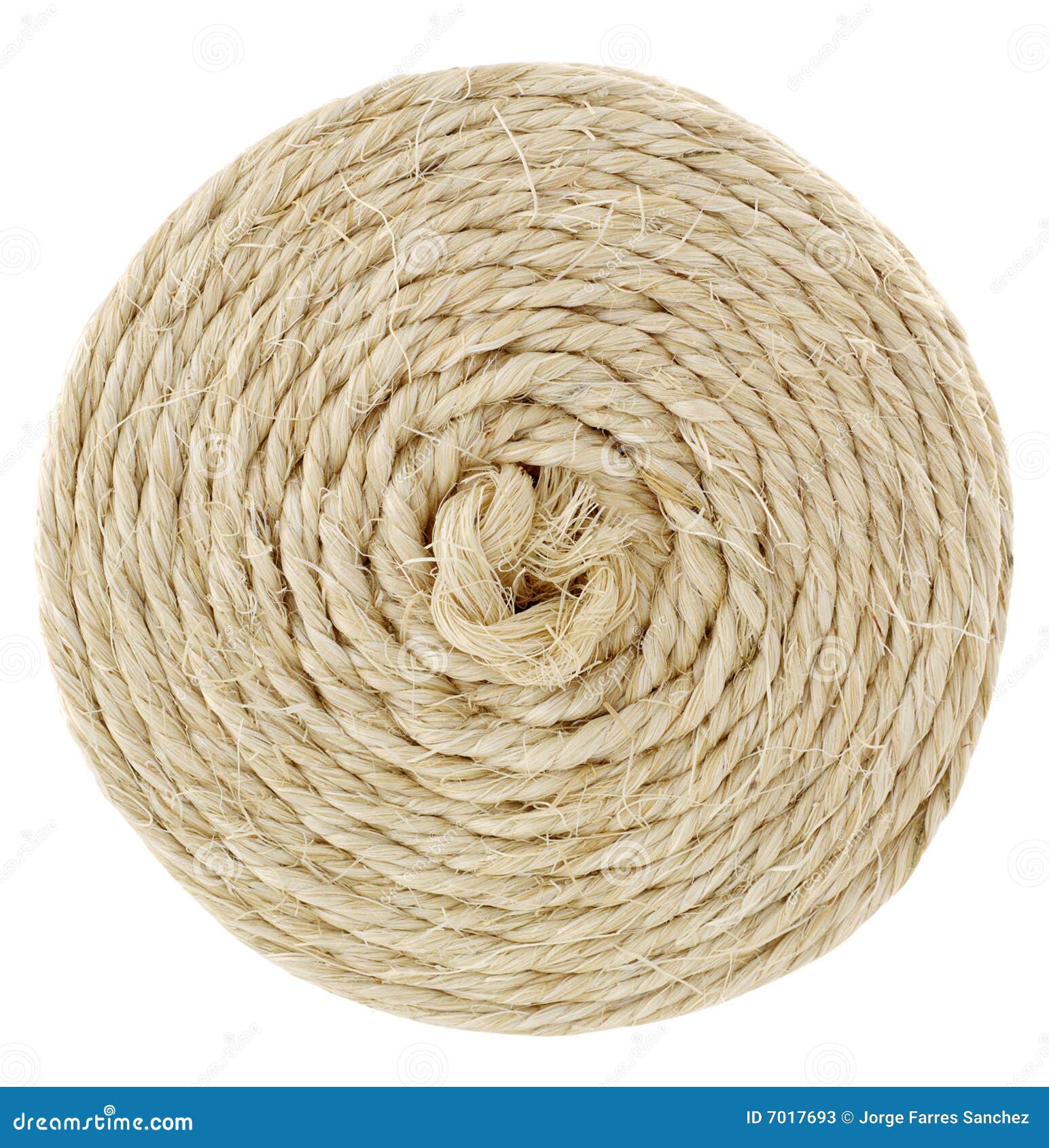 Circle of rope stock image. Image of round, white, circle - 7017693