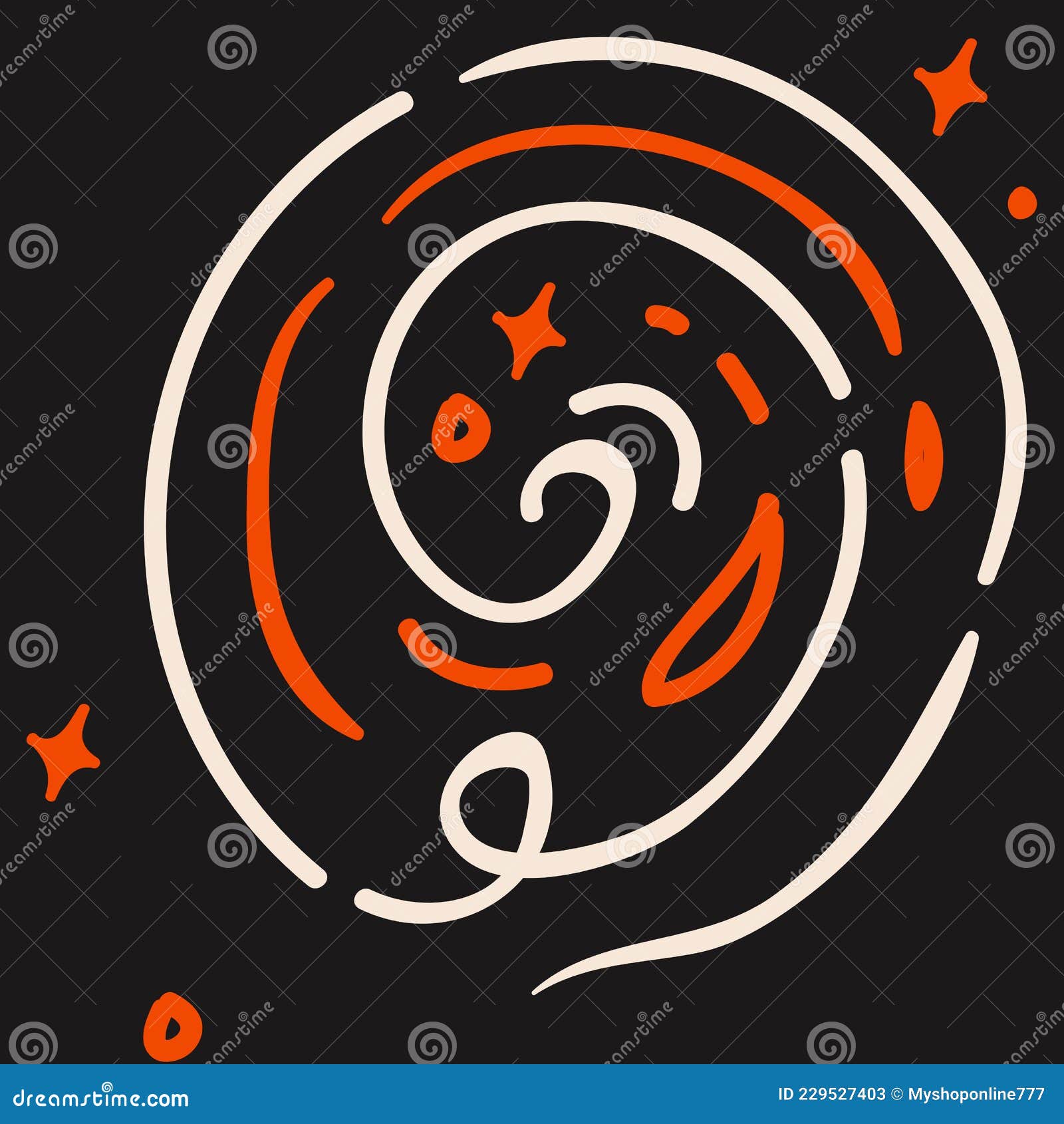 Circle Rotate With Icons Template To Success Vector Illustration ...