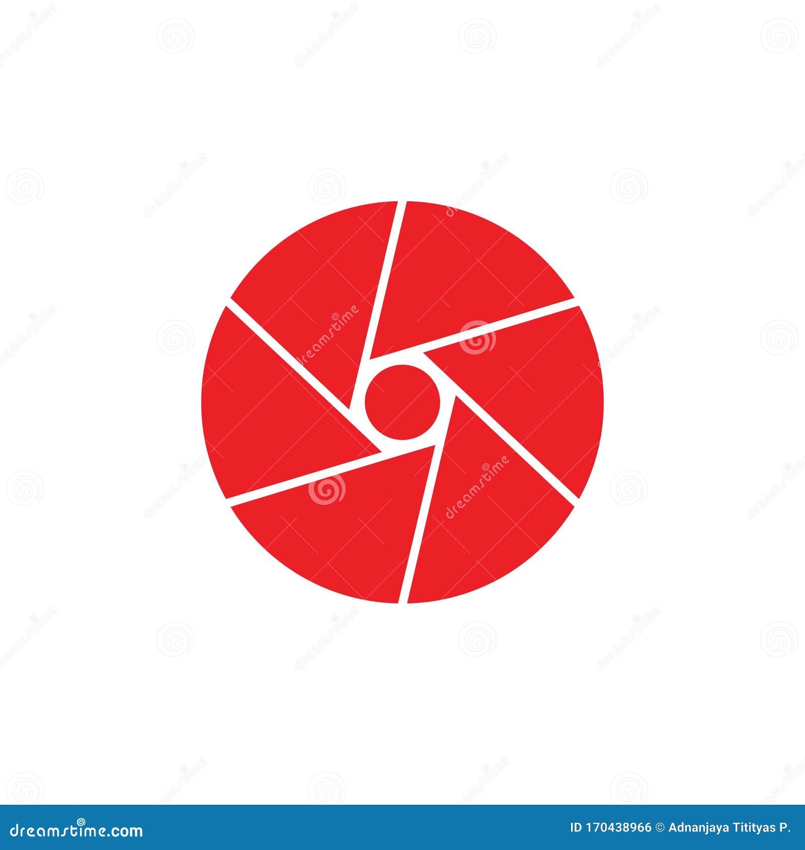 Circle Rotation Geometric Design Logo Vector Stock Vector ...
