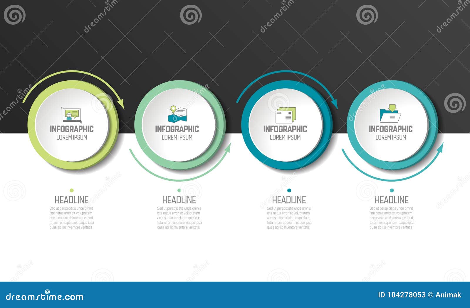Circle, Round Chart, Scheme, Timeline, Infographic Stock Vector ... Circle, Round Chart, Scheme, Timeline, Infographic Stock Vector ...