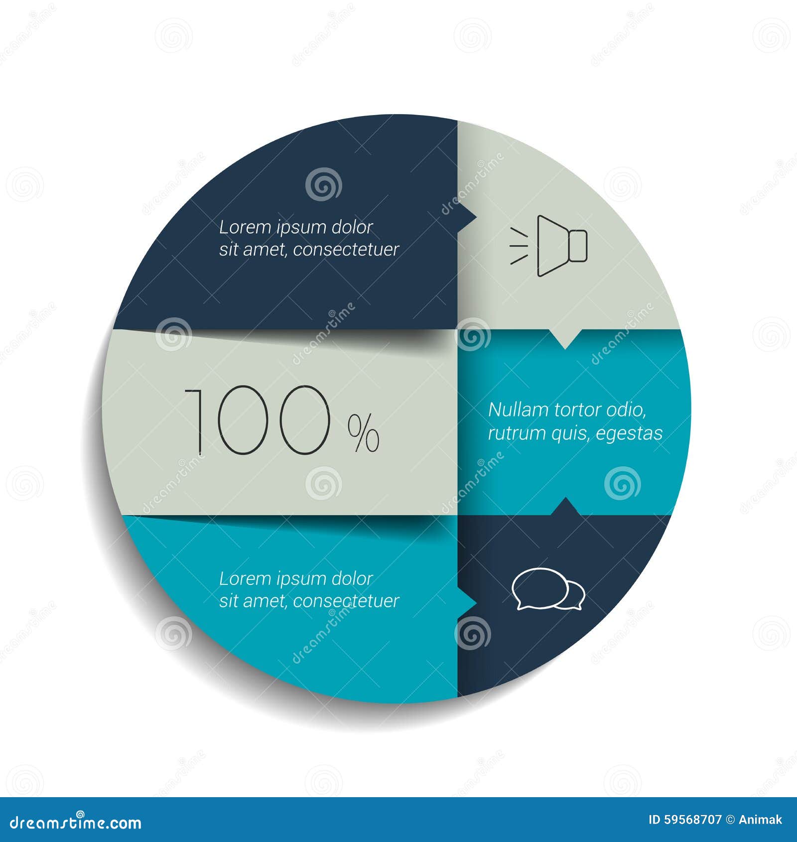 Circle, Round Schedule, Tab, Banner. Stock Vector - Illustration of ...