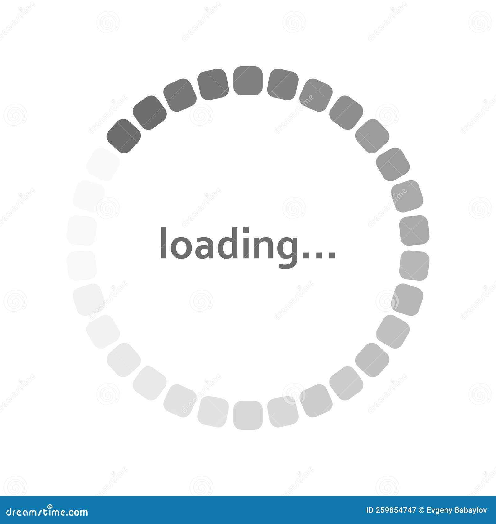 Circle Scale Download Status, Download Progress on White Background ...