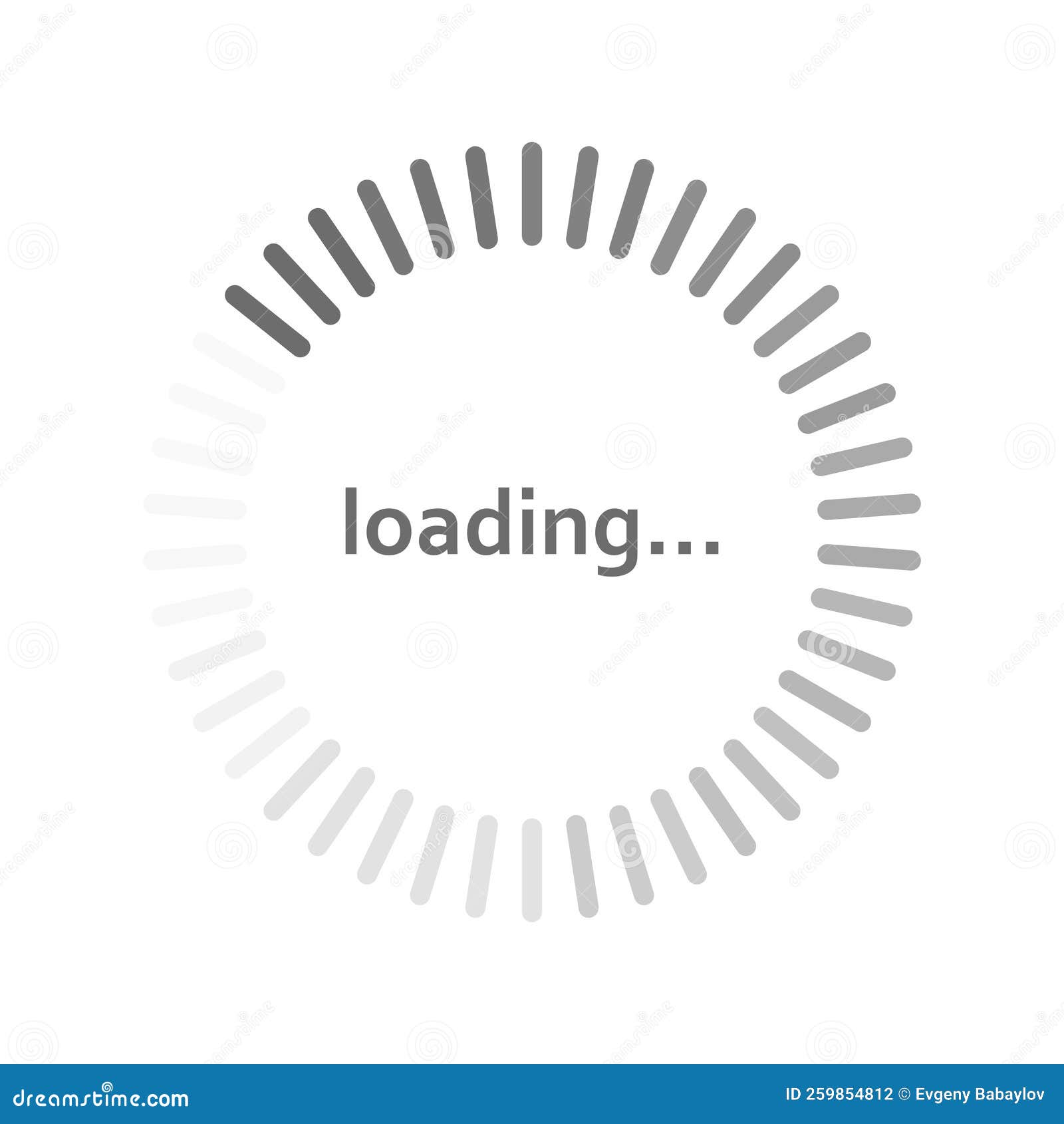 Circle Scale Download Status, Download Progress on White Background ...